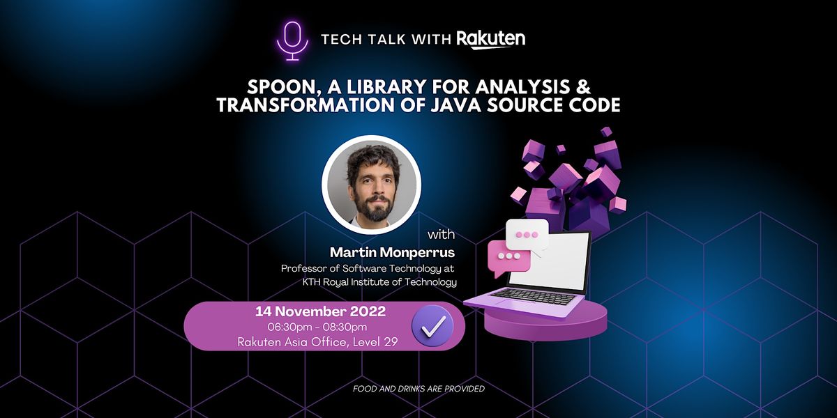 Spoon, a library for analysis & transformation of Java Source Code | Rakuten Asia, Singapore, SG ...