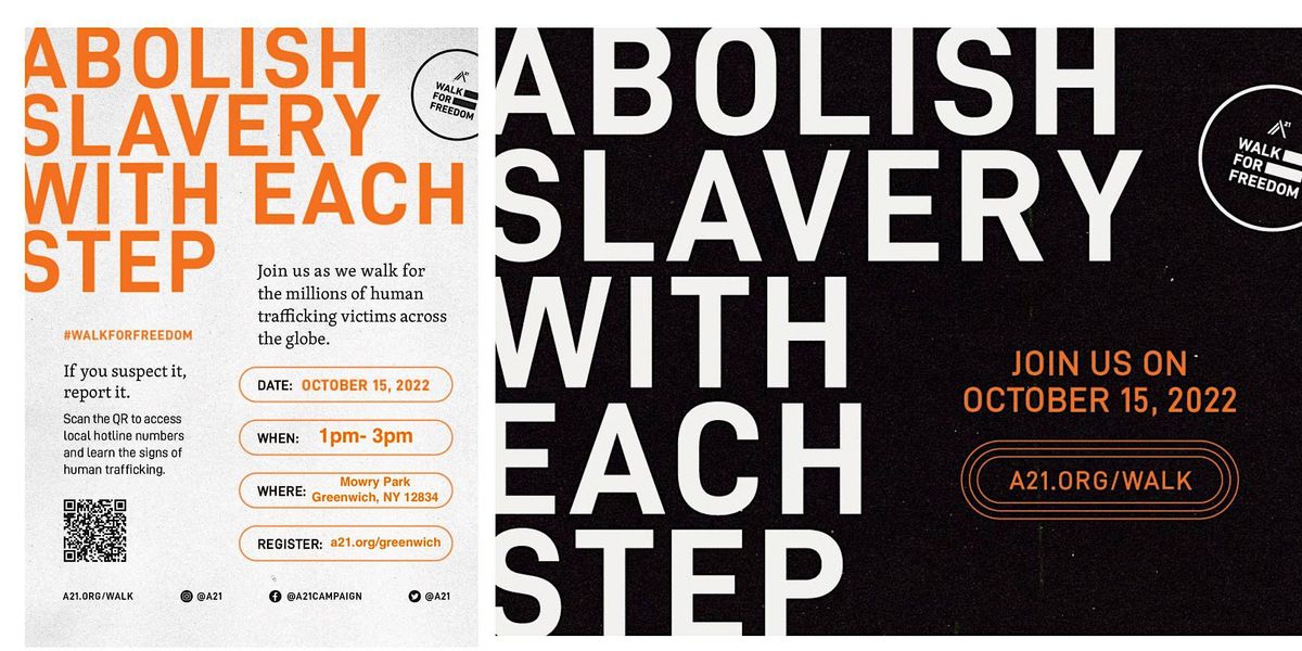 Walk For Freedom Greenwich, NY 2022 | Mowry Park, Greenwich, NY ...