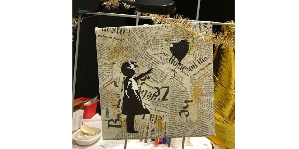 WORKSHOP-RESERVIERUNG: UPCYCLING COLLAGEN AUF LEINWAND at Neuer ...