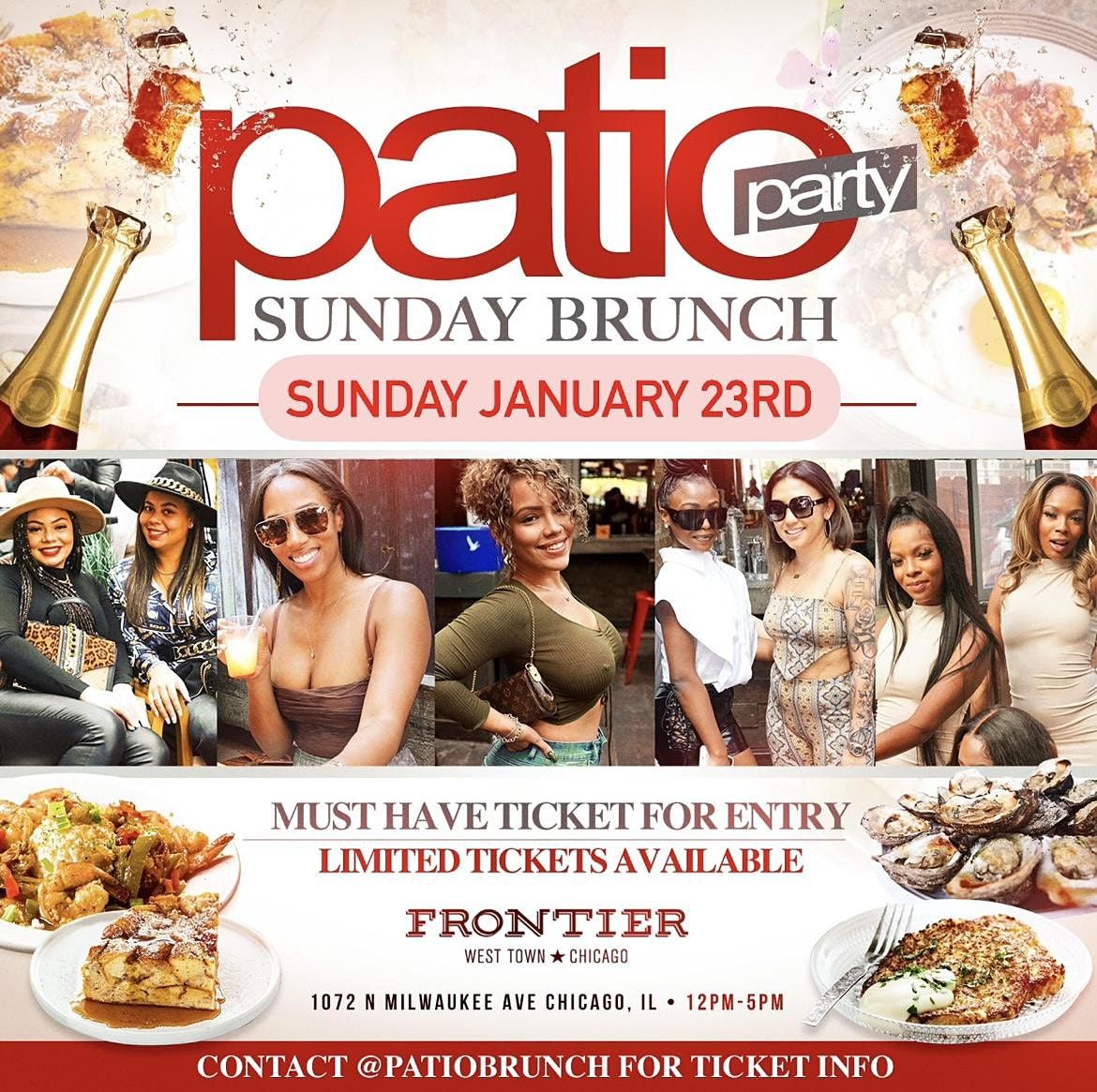 Chicagos Sunday Funday Brunch! Reserve Tables Now! at Frontier, Chicago ...