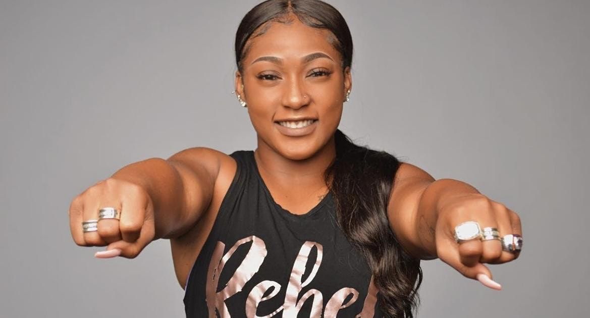 Angel Rice Tumble Camp at The Cheer Institute at FieldhouseUSA Columbus ...