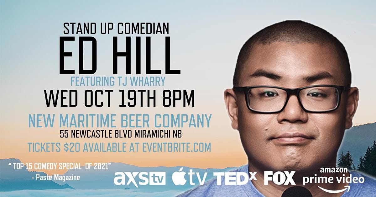 Ed Hill: Live Comedy at the New Maritime Beer Company | New Maritime ...