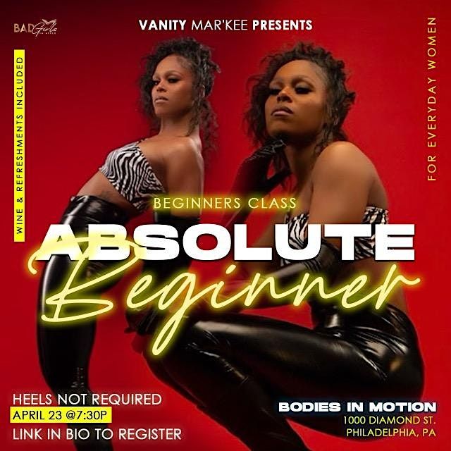The Absolute Beginner Sensual Dance Class w/ Vanity Markee at Bodies In Motion Performing ...
