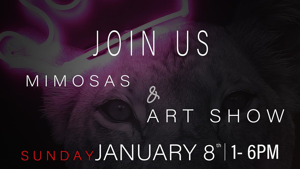 MIMOSAS & ART SHOW | Modern Ink Art Gallery, Houston, TX | January 8, 2023