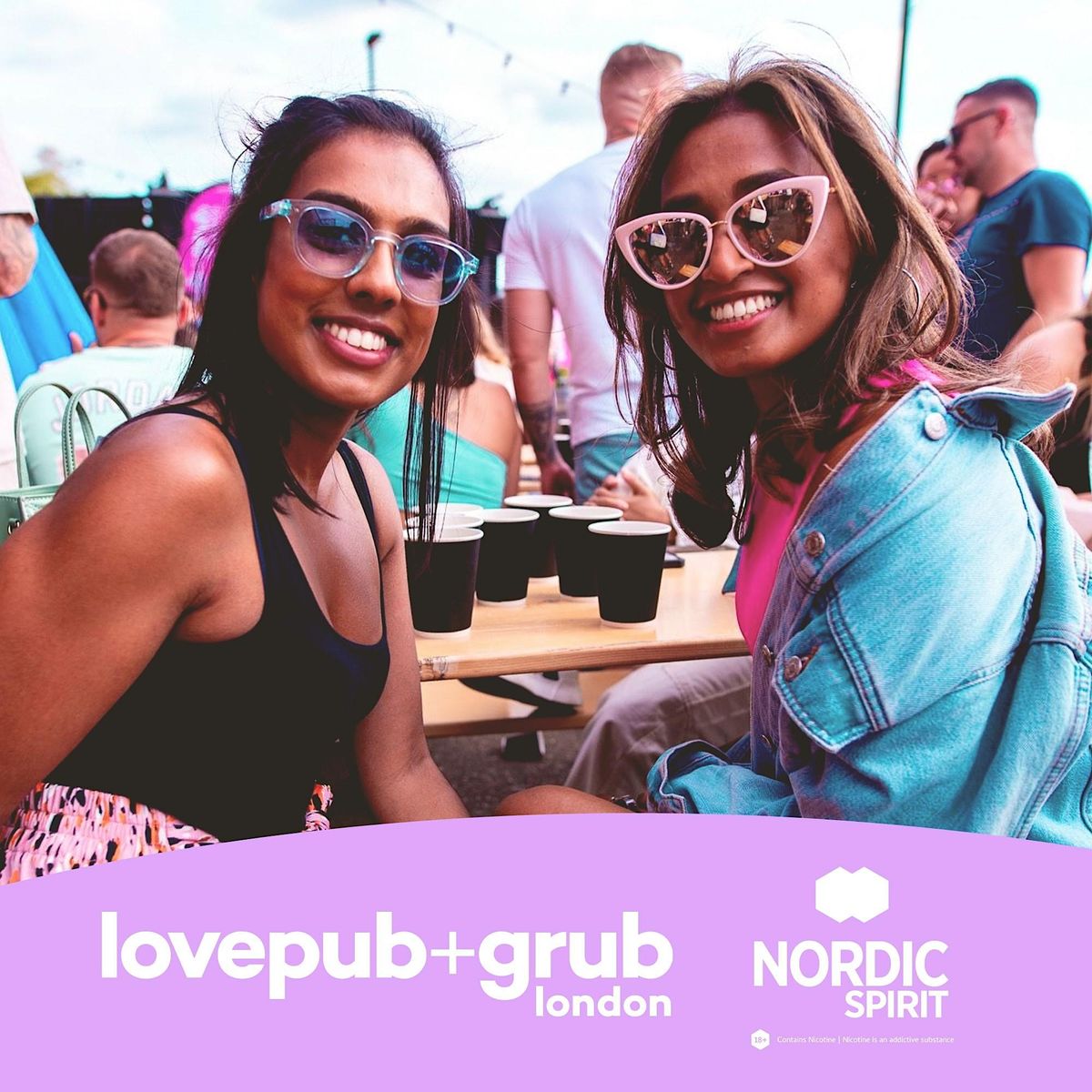 Love Pub + Grub - Sat 10th September 2022 at Morden Wharf Terrace, London on 10th September, 2022
