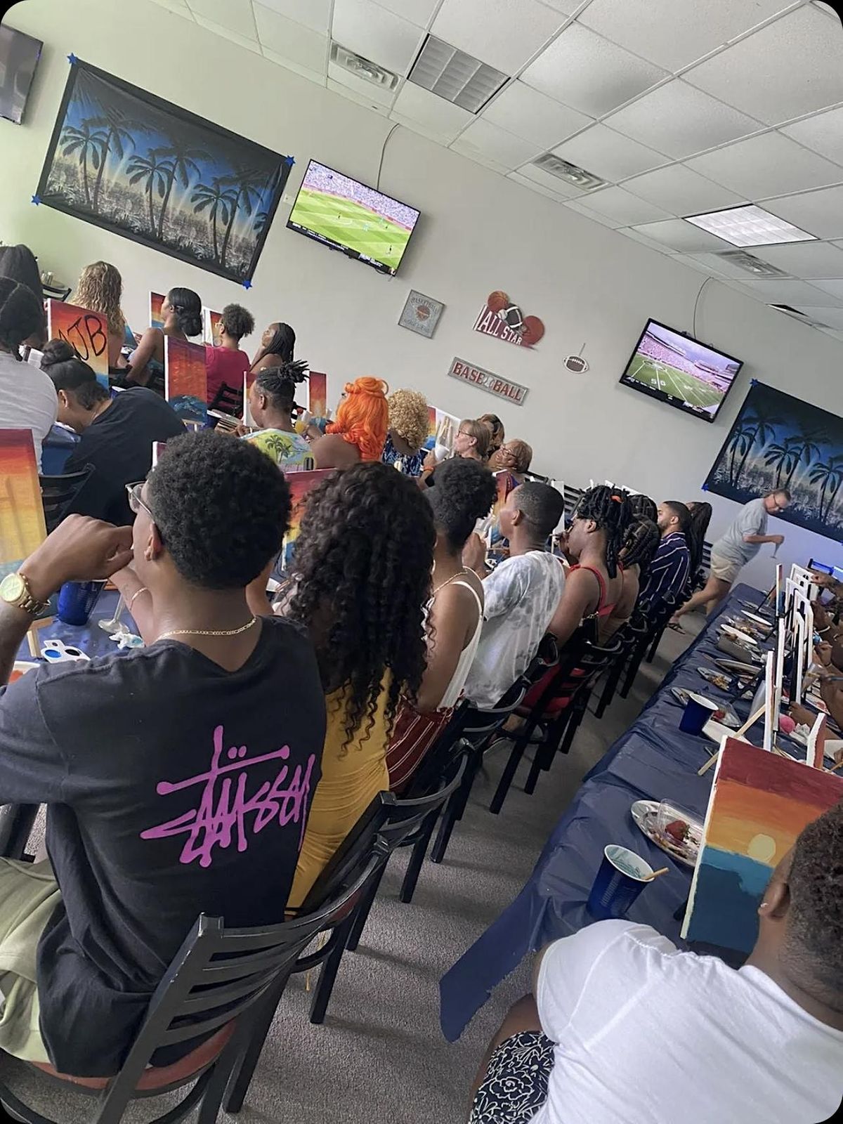 Sip and Stroke Brunch at Tropix Bar and Grill, Fort Walton Beach on ...