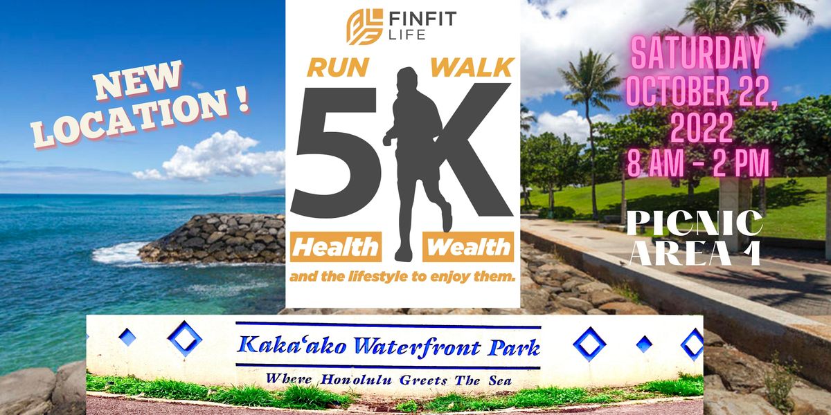 FinFit Life 5K Event, Kakaako Waterfront Park, Honolulu Hawaii - 10/22 ...