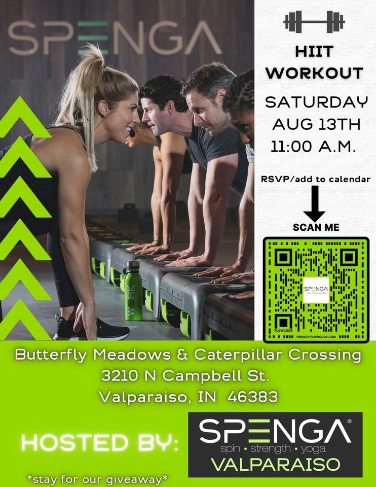 HIIT workout w/ Karina F. by Spenga Valpo | Valparaiso Butterfly Park ...