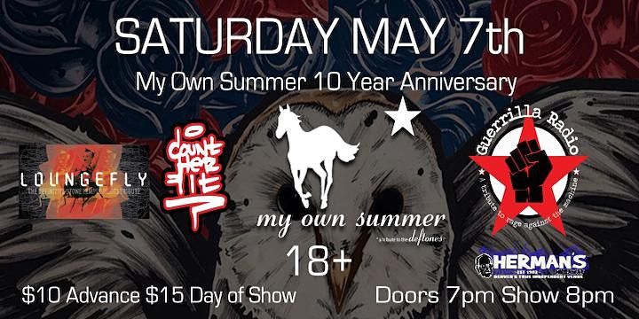 MY OWN SUMMER - A TRIBUTE TO DEFTONES 10 YEAR ANNIVERSARY SHOW at ...