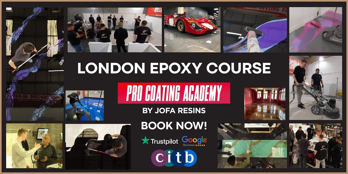 London Epoxy Pro Training Course (3 Day) by the PRO COATING ACADEMY | Pro Coating Academy ...