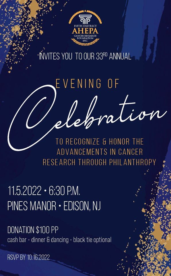 Evening of Celebration | Pines Manor, Edison, NJ | November 5, 2022