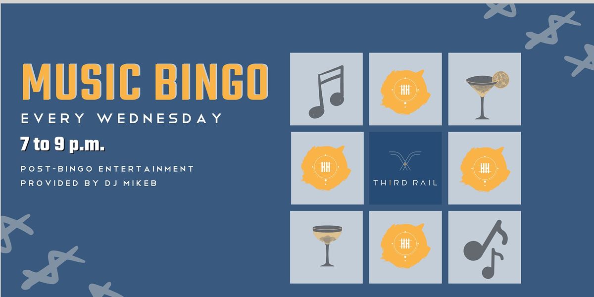 Music Bingo in Third Rail at Third Rail Bar + Events, Grapevine on 10th ...