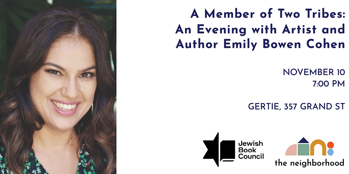 A Member of Two Tribes: An Evening with Artist and Author Emily Bowen ...