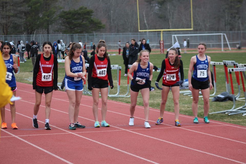 Danvers Track vs. Saugus at Saugus High School on 10th April, 2023