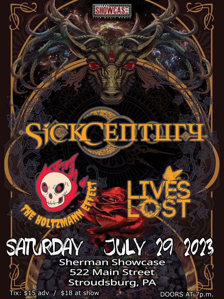 Sick Century live @ Sherman Showcase with The Holtzmann Effect and ...