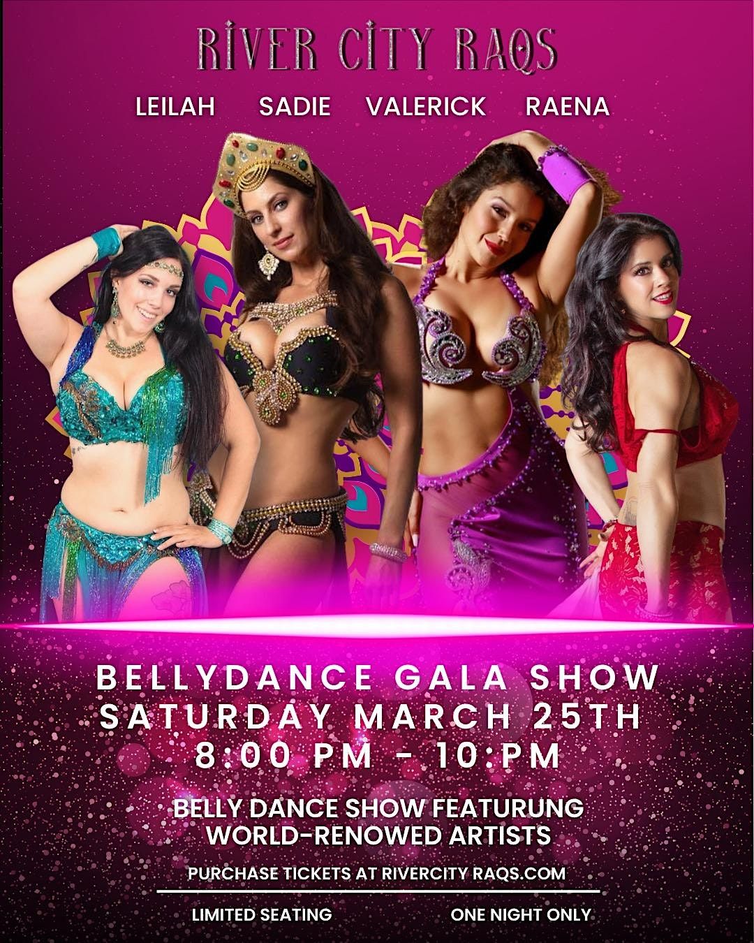 River City Raqs 2023 "Belly Dance Gala Show" | Nara Restaurant & Lounge, Jacksonville, FL ...