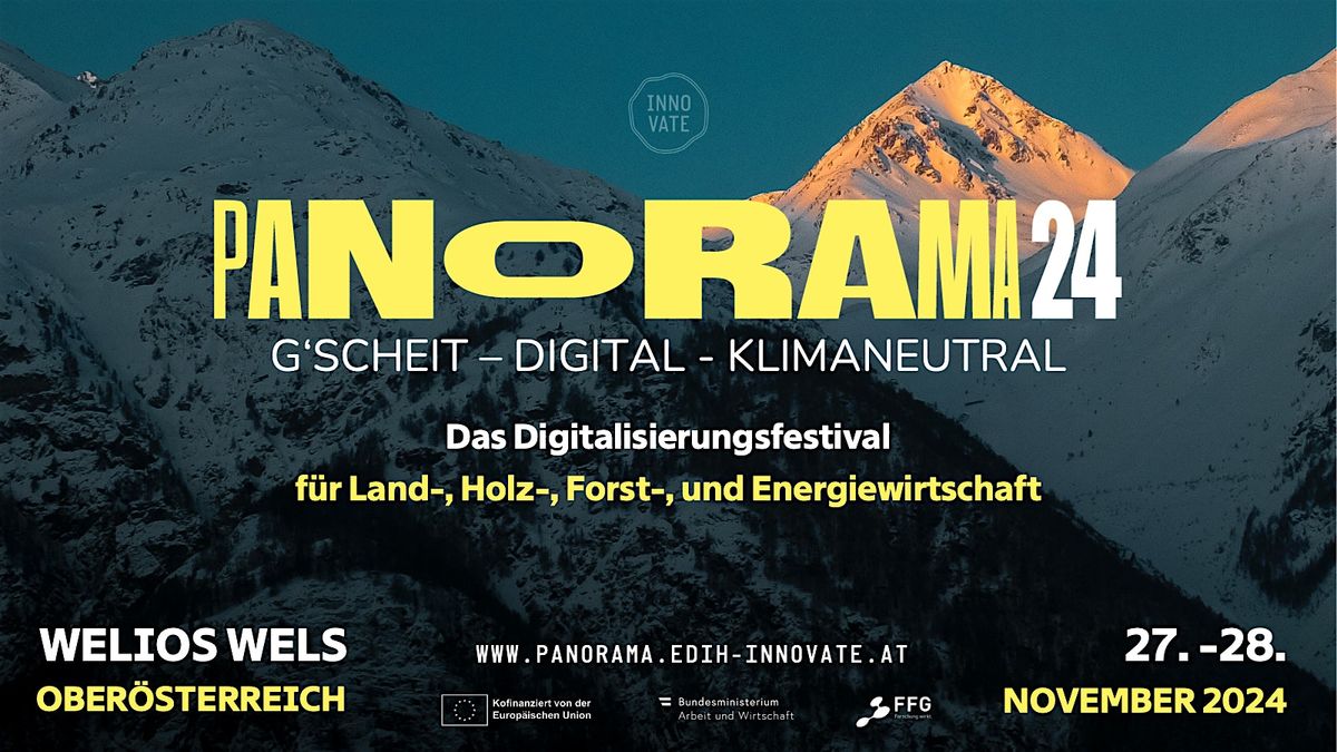 DIE PANORAMA 2024 at Welios Betriebs GmbH - Science Center, Wels on ...