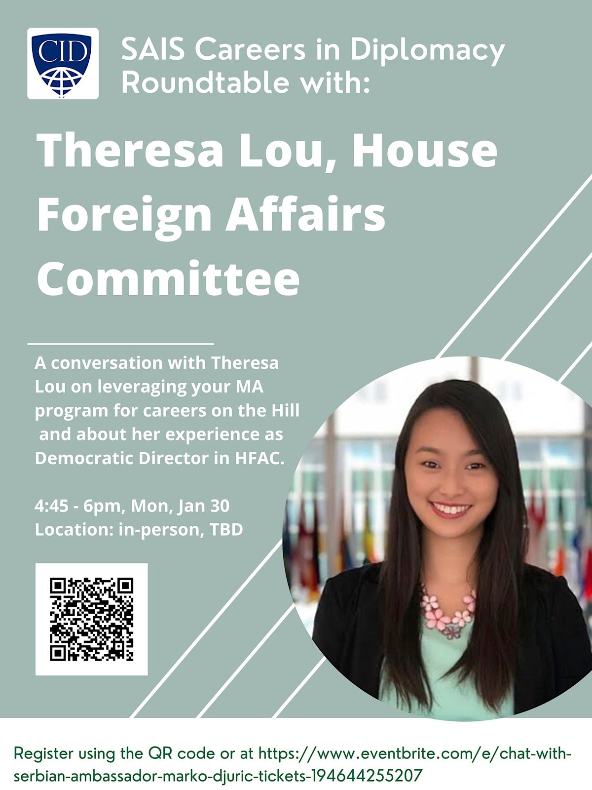 CID Roundtable: Theresa Lou, House Foreign Affairs Committee at Johns ...
