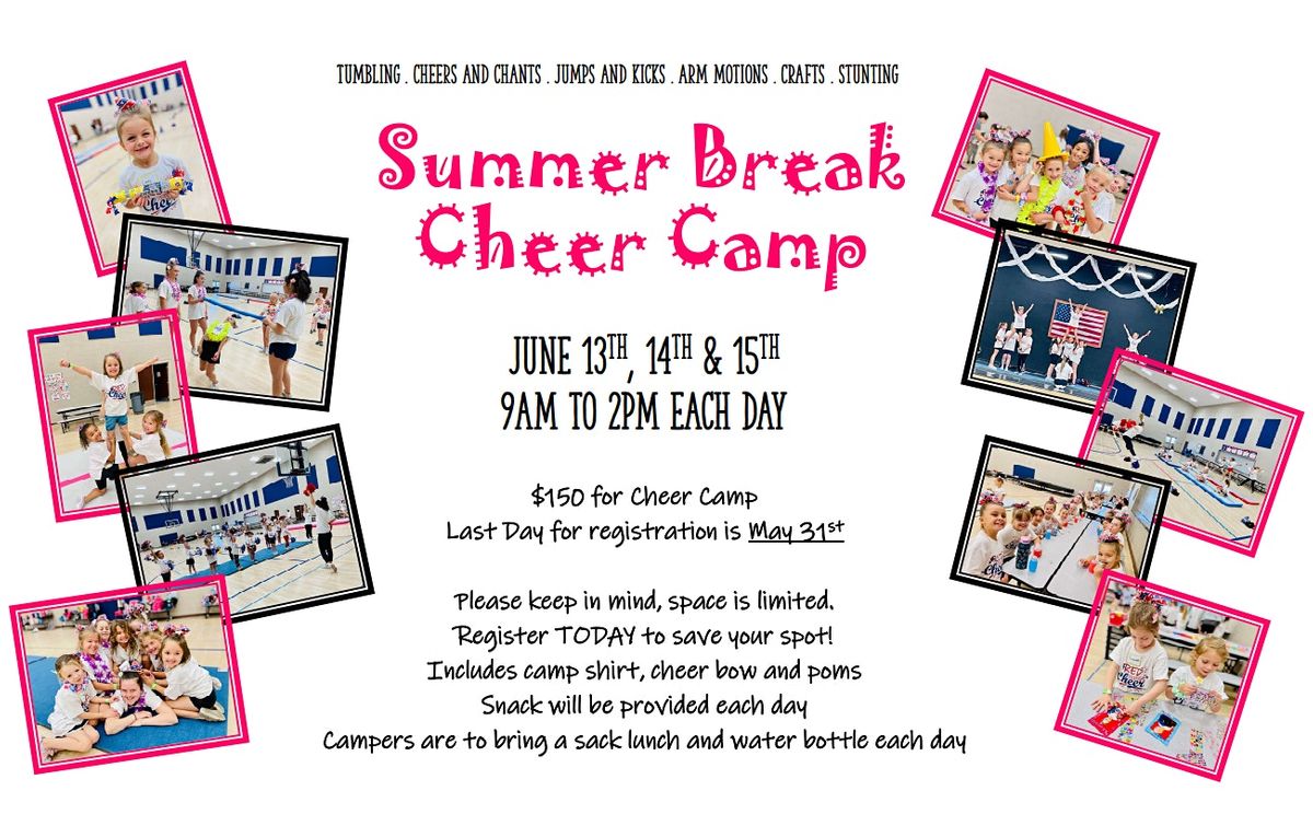 Summer Break Cheer Camp | American Leadership Academy, Gilbert South K ...