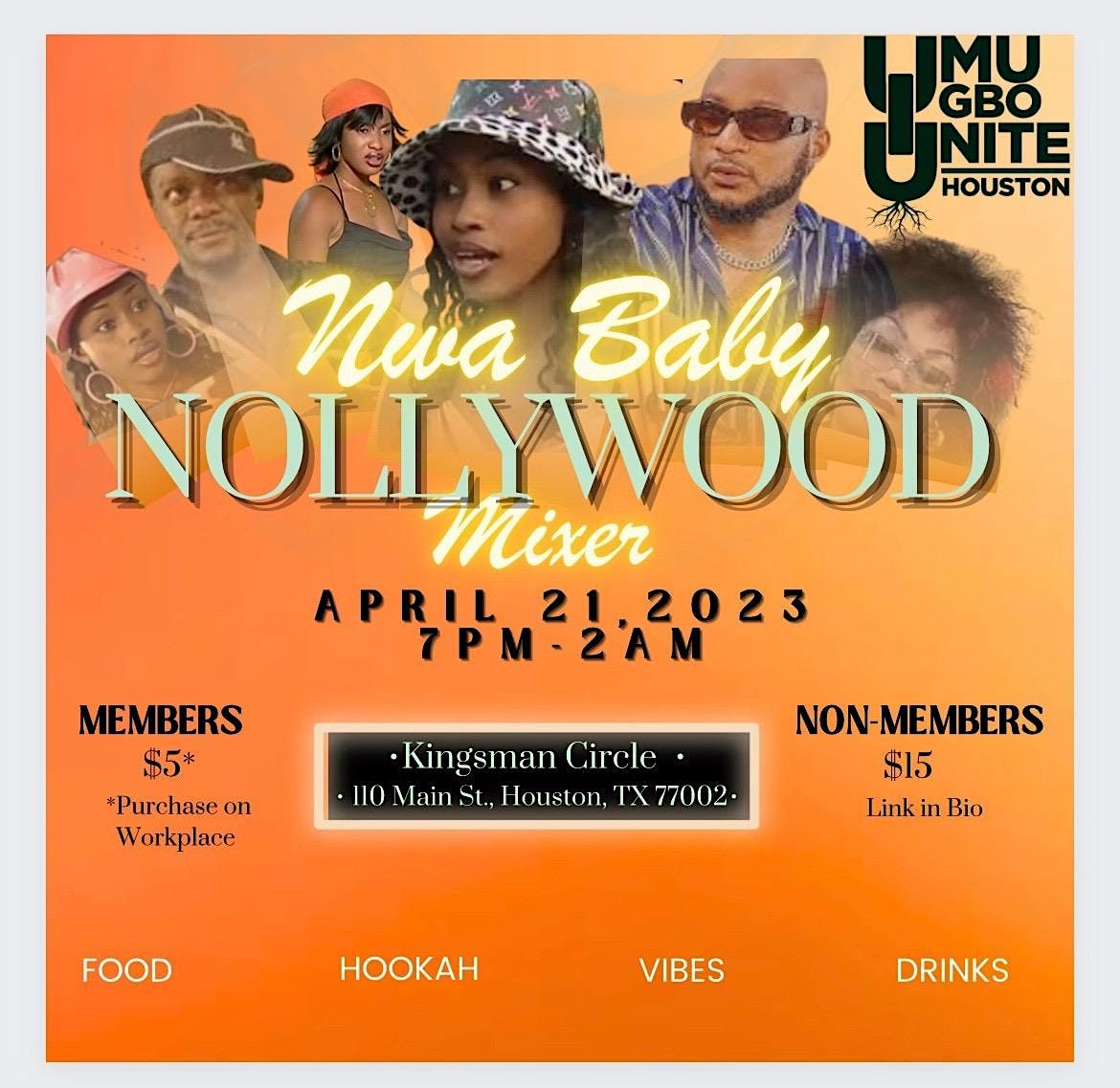 Nwa Baby Nollywood Mixer!! at Lilly & Bloom (Kingsman Circle), Houston ...