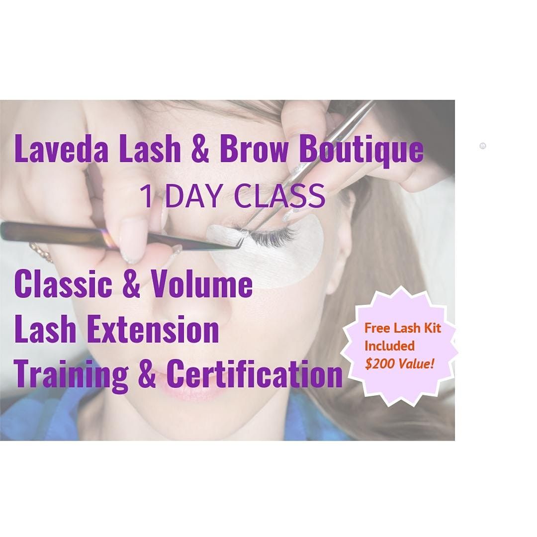 Lash Artist Classic & Volume Training - 1 Day Certification | Laveda ...