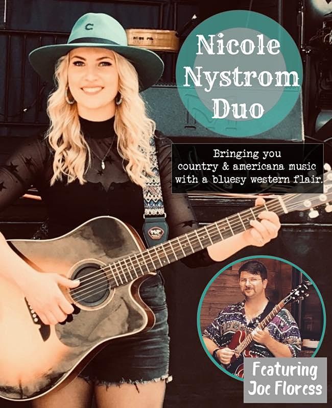 Nicole Nystrom Duo live in The Vixen Beer Garden at The Vixen, McHenry ...
