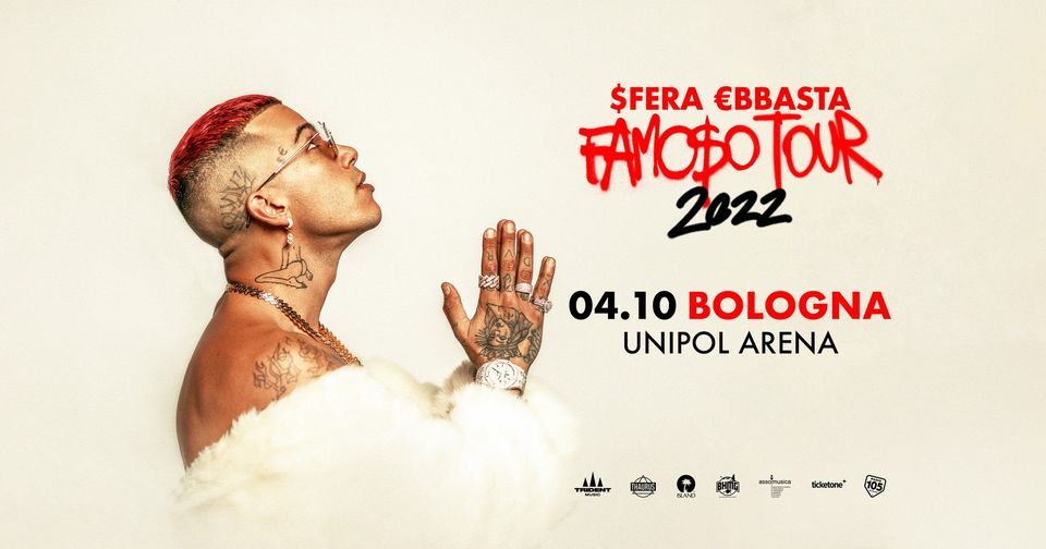 Sfera Ebbasta - 04.10.22 - Bologna - Unipol Arena at Unipol Arena, Casalecchio di Reno on 4th ...