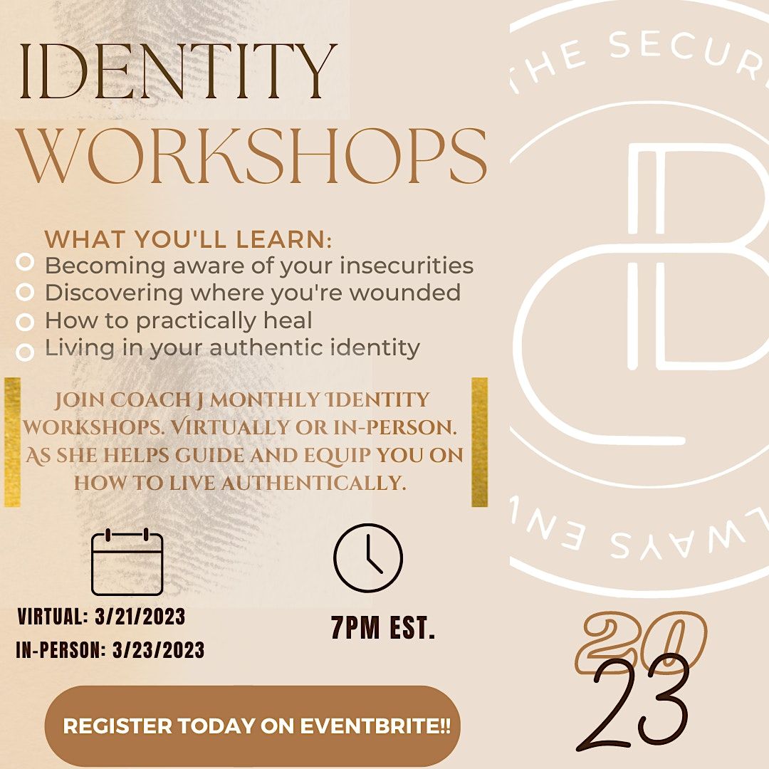 Bessiake Coaching Identity Workshop (IN-PERSON) at P30, indianapolis on ...