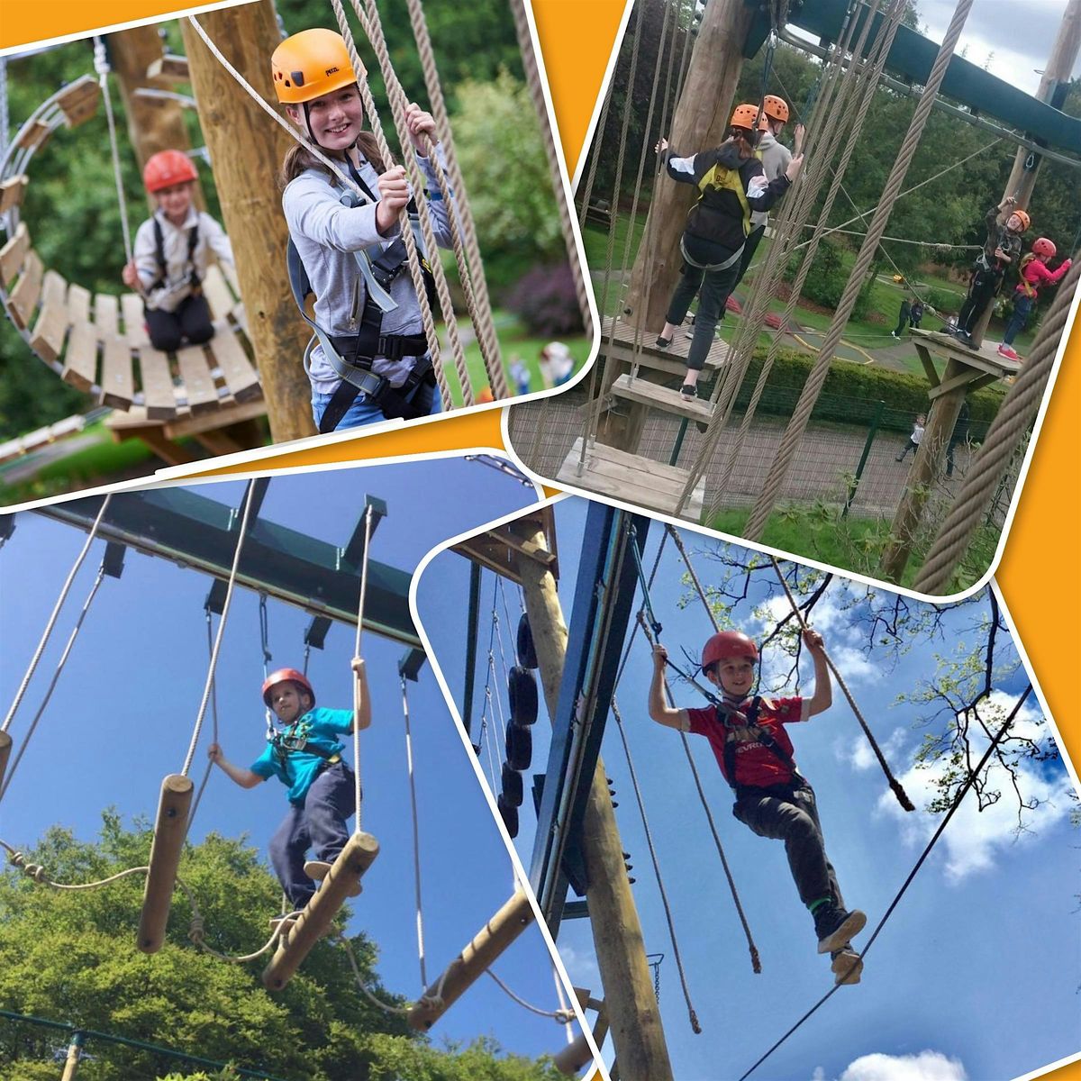 Low Ropes Adventure - June 2024 at Haigh Woodland Park, Wigan on 1st ...