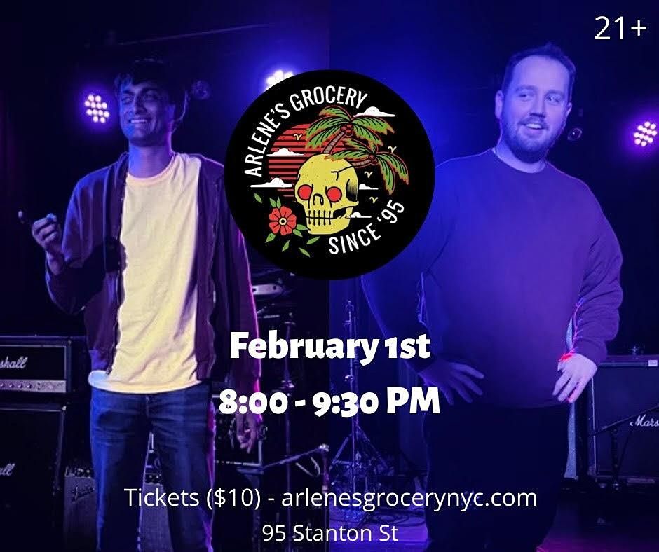 The Half-Pint Comedy Hour | Arlene's Grocery, New York, NY | February 1 ...