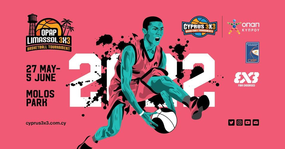 OPAP Limassol 3X3 2022 at Limassol Molos on 27th May, 2022
