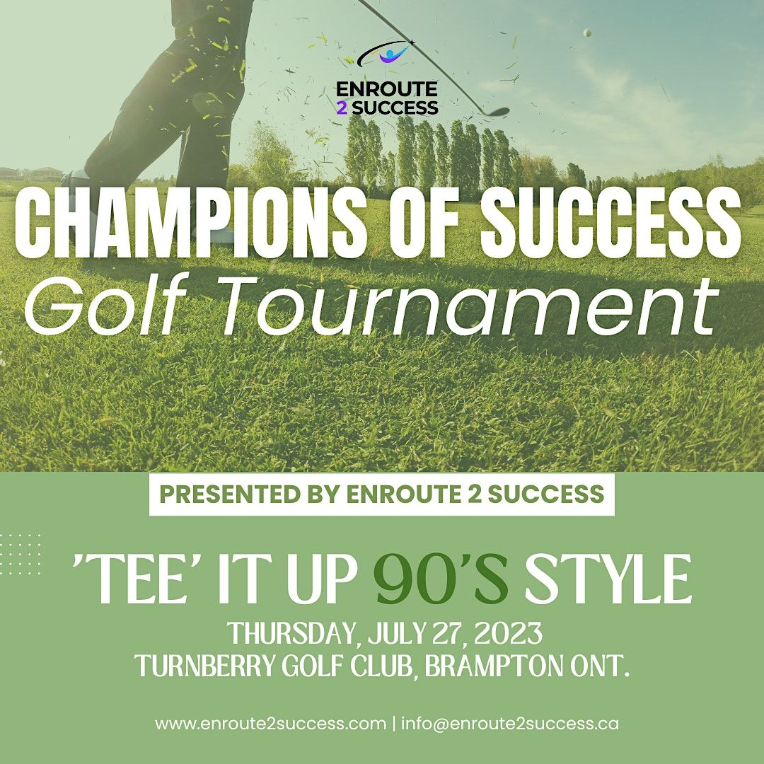 Champions of Success Golf Tournament 2023 at Turnberry Golf Club ...