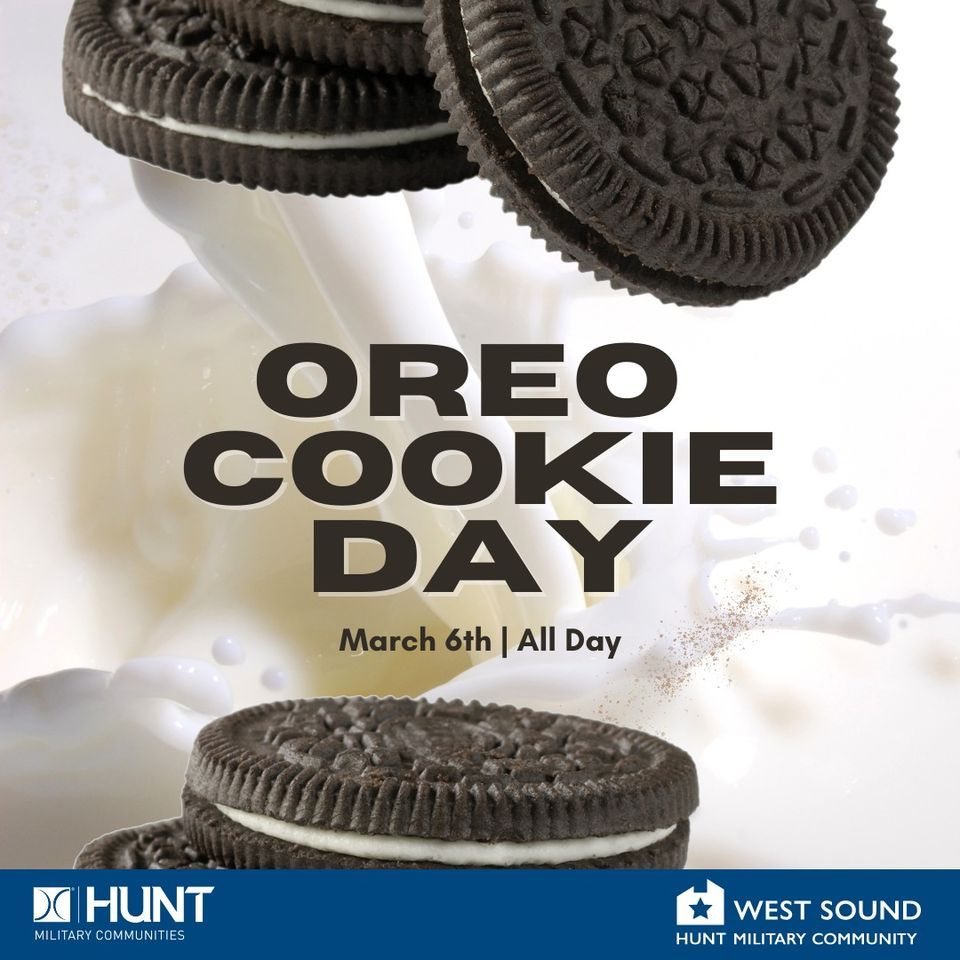 Oreo Cookie Day at West Sound Family Housing, Silverdale on 6th March, 2023