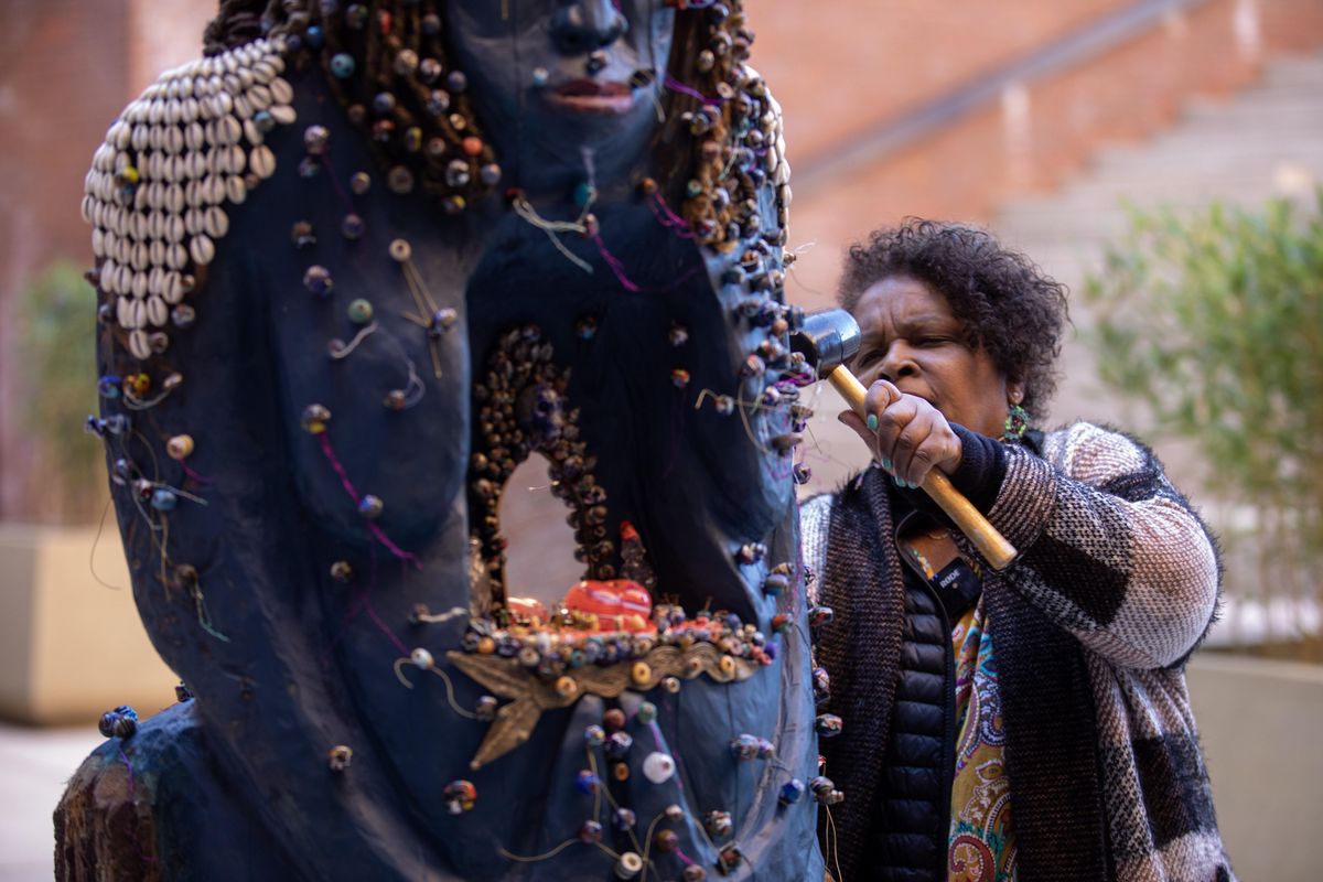 MSDE Visual Arts Masterclass Spirit Sculpture Showcase with Oletha ...