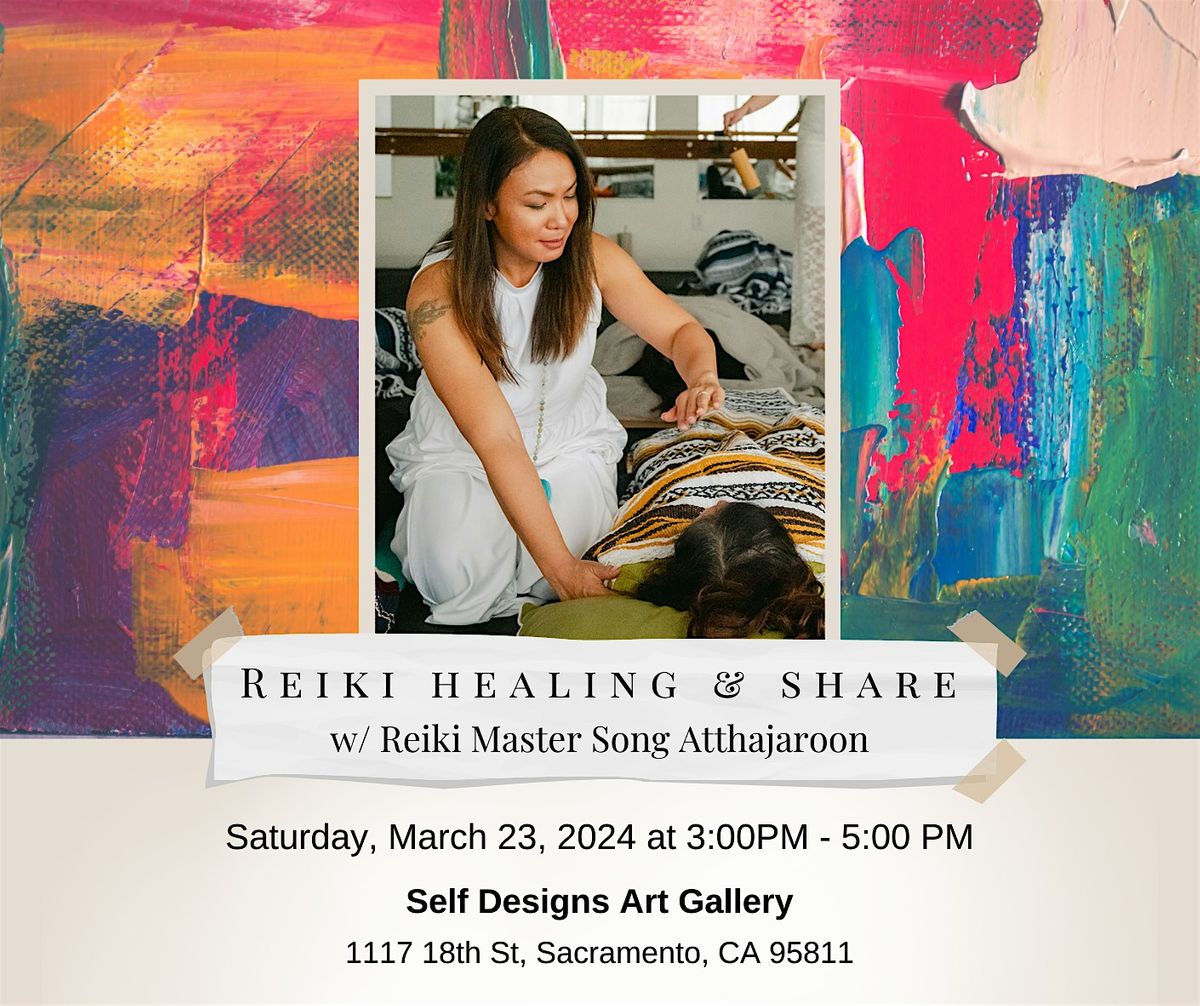 Reiki Share in an Art Gallery at Self Designs Art Gallery, Sacramento ...