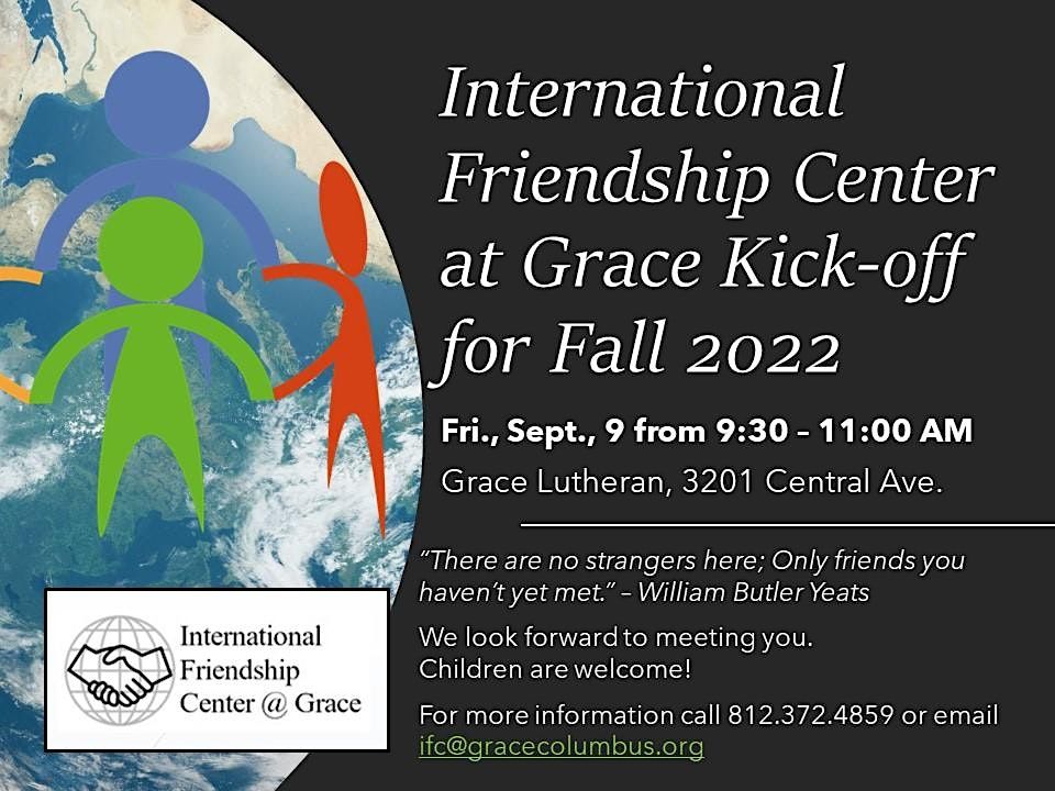 Welcome Back Gathering! at Grace Lutheran Church, Columbus on 9th ...