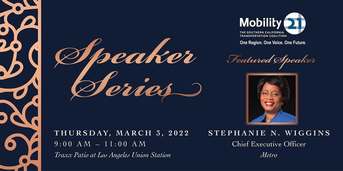 2022 Speaker Series Featuring Metro CEO Stephanie Wiggins at Traxx ...