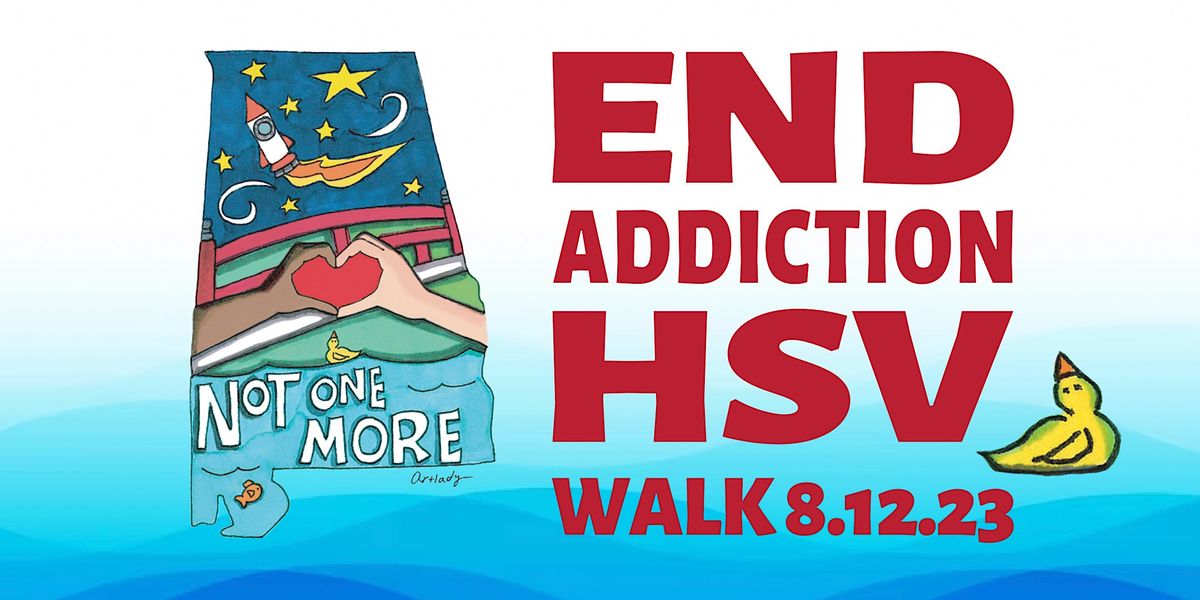 End Addiction HSV Walk at Big Spring Park, Huntsville on 12th August, 2023