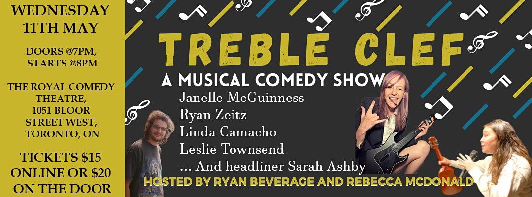 Treble Clef Comedy - A Musical Comedy Show | The Royal Comedy Theatre ...