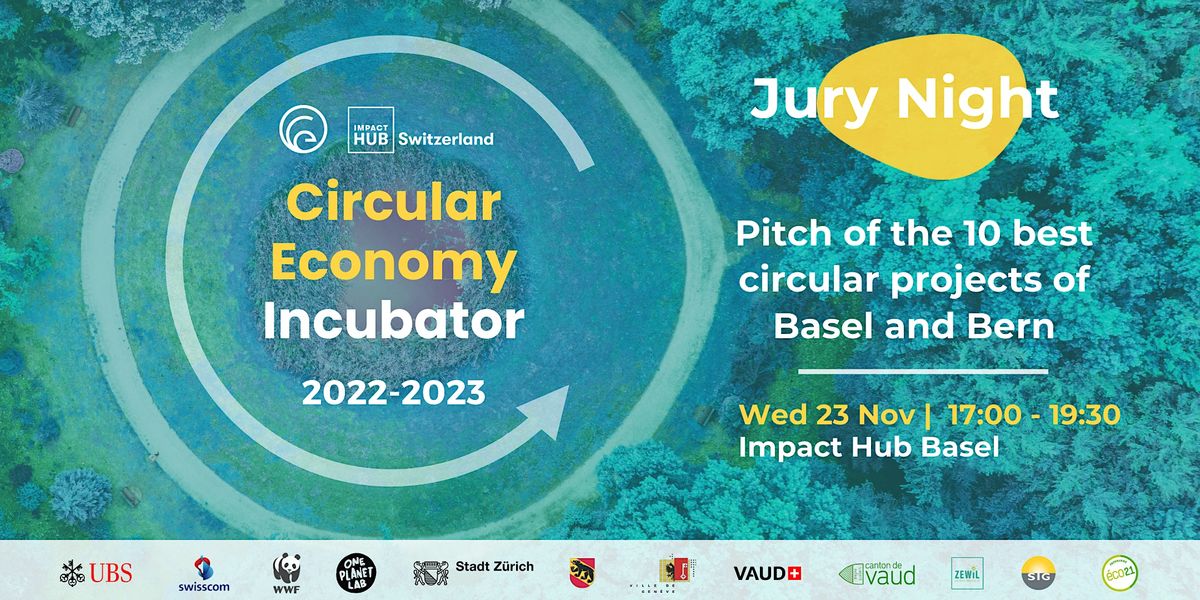 Circular Economy Jury Night | Basel & Bern Startups at Impact Hub Basel ...