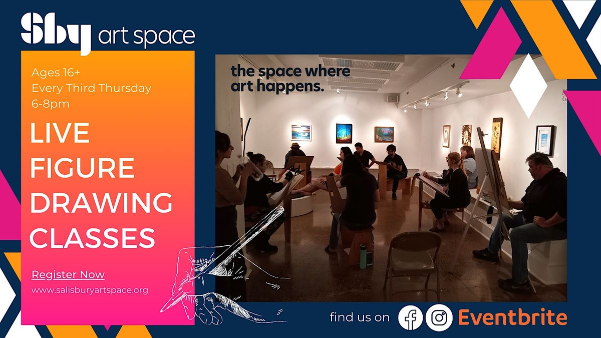 SBY Art Space Gallery: Live Figure Drawing Classes at Salisbury Art ...