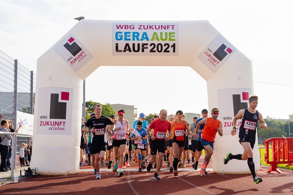 Geraauelauf 2022 at Sportplatz Rieth, Erfurt on 25th September, 2022