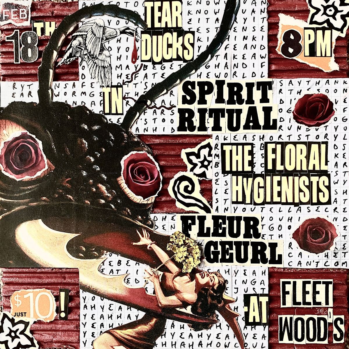 Spirit Ritual//Tear Ducks//The Floral Hygienists//Fleur GIrl ...