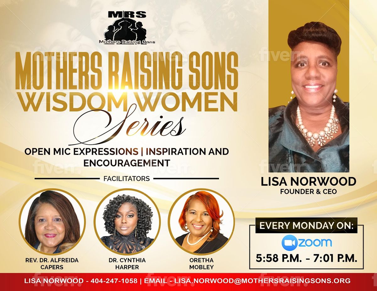 Lisa Norwood ~ Wisdom Women | Online | March 20, 2023