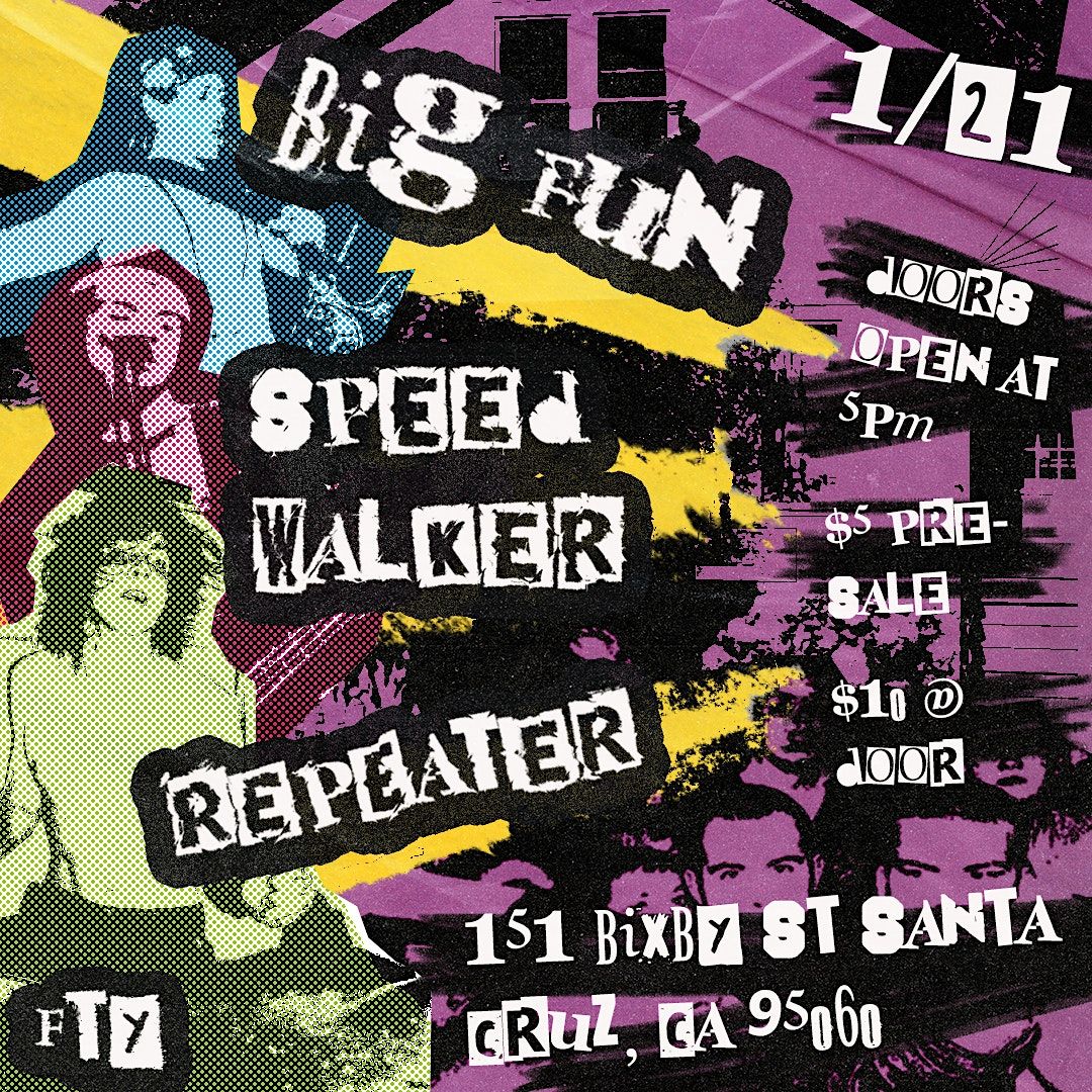Free the Youth Presents: Big Fun, Repeater, and Speedwalker in Santa ...