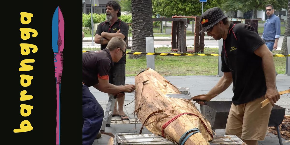 Barangga First Nations Design Yarning: Luke Russell & Matt Poll at ...