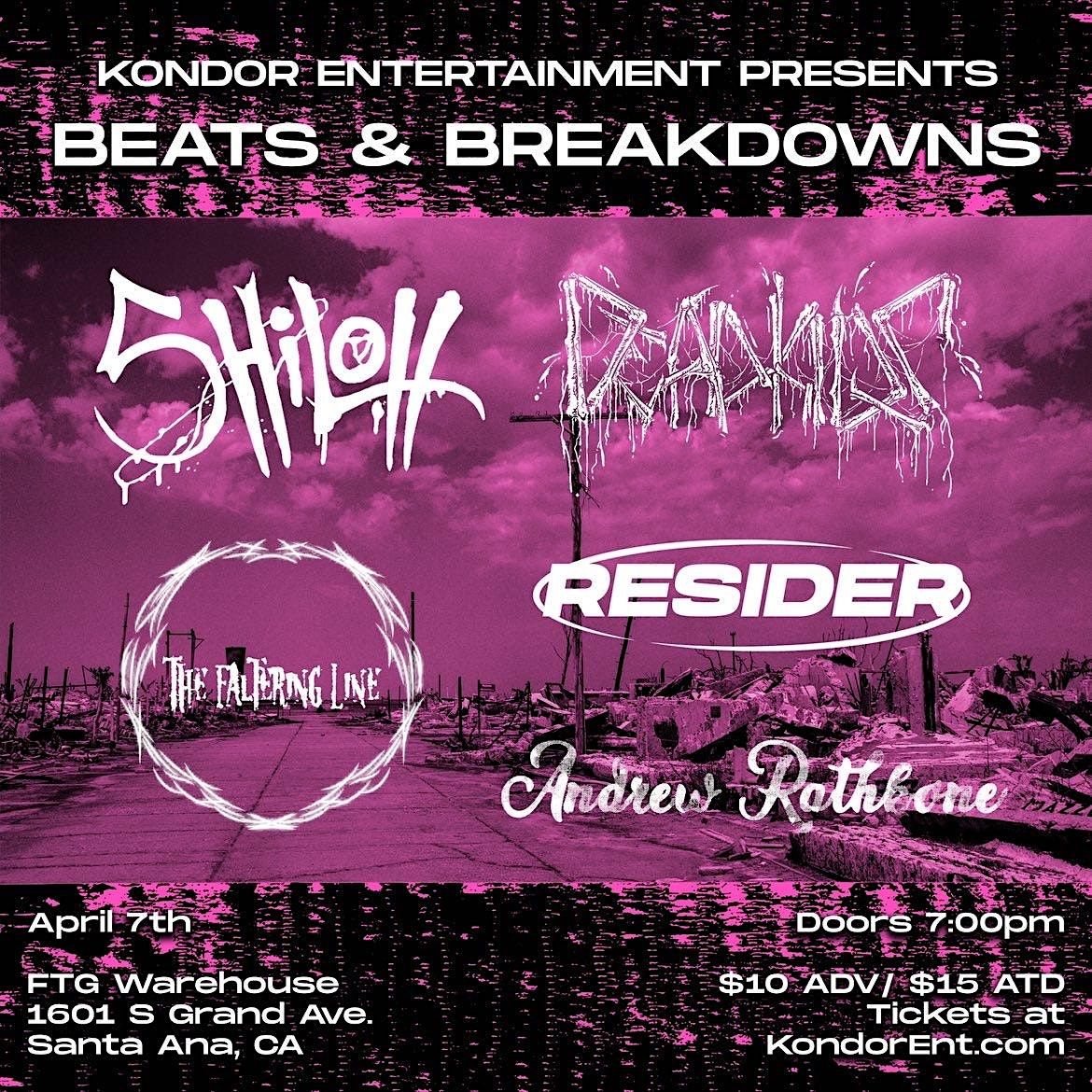 Shiloh/Deadkids/The Faltering Line/Resider/Andrew Rathbone at FTG ...