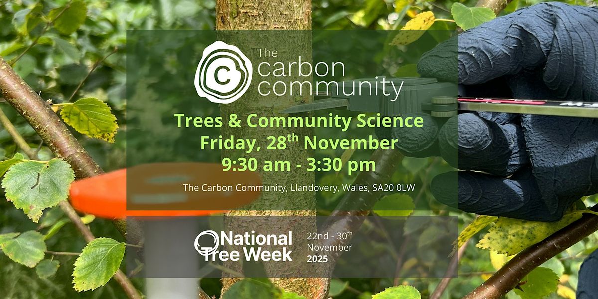 National Tree Week at The Carbon Community at The Carbon Community ...