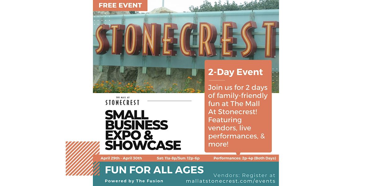 Stonecrest Mall Small Business Expo and Showcase | The Mall at ...