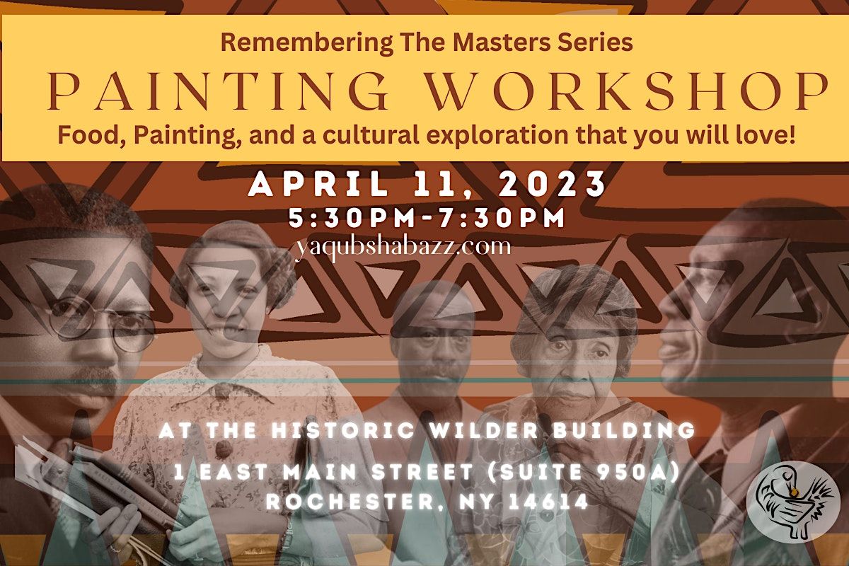 Remembering The Masters ACRYLIC PAINTING WORKSHOP at The Historic ...
